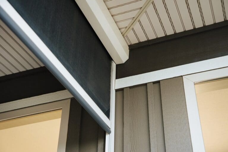 Motorized Screens with Luxury Vinyl | Phantom Screens